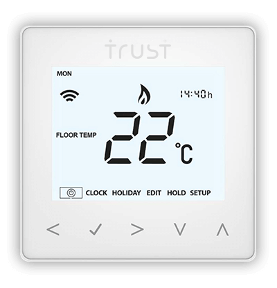 Advanced Temperature Thermostats With App Control - Trust Electric Heating